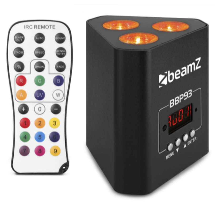 BeamZ TP36 LED Par Uplight - Love It Party Hire