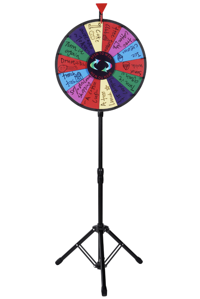 Spinning wheel - small (18") - Love It Party Hire