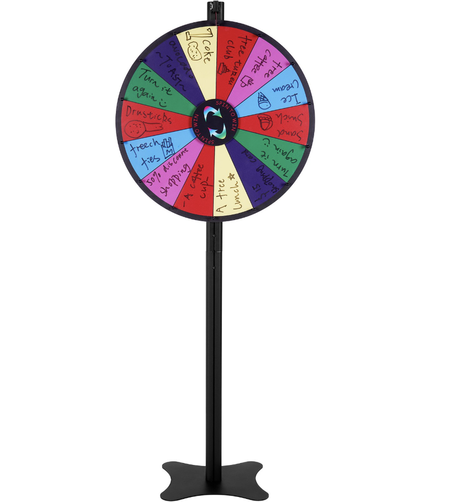 Spinning wheel - large (24") - Love It Party Hire